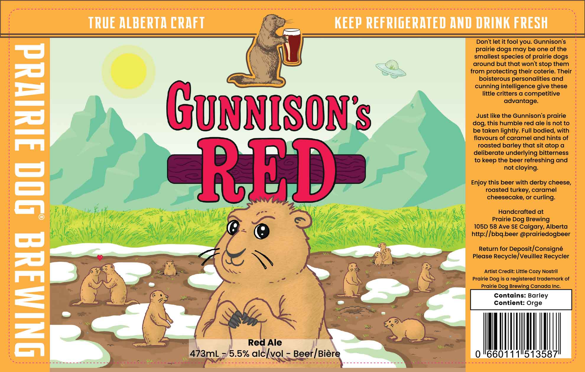 Gunnison's Red - Prairie Dog Brewing